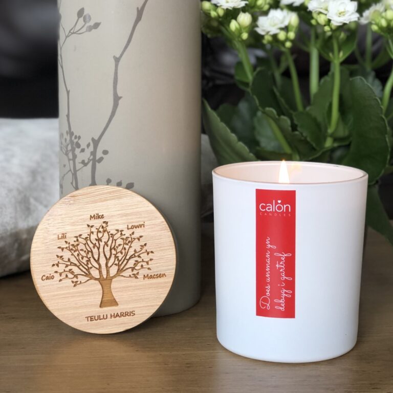 Personalised Family Tree Candle | Calon Home
