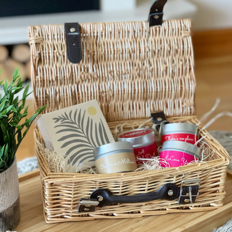 Luxury Mini Tin Candle Hamper | Candle Hamper | Calon Home